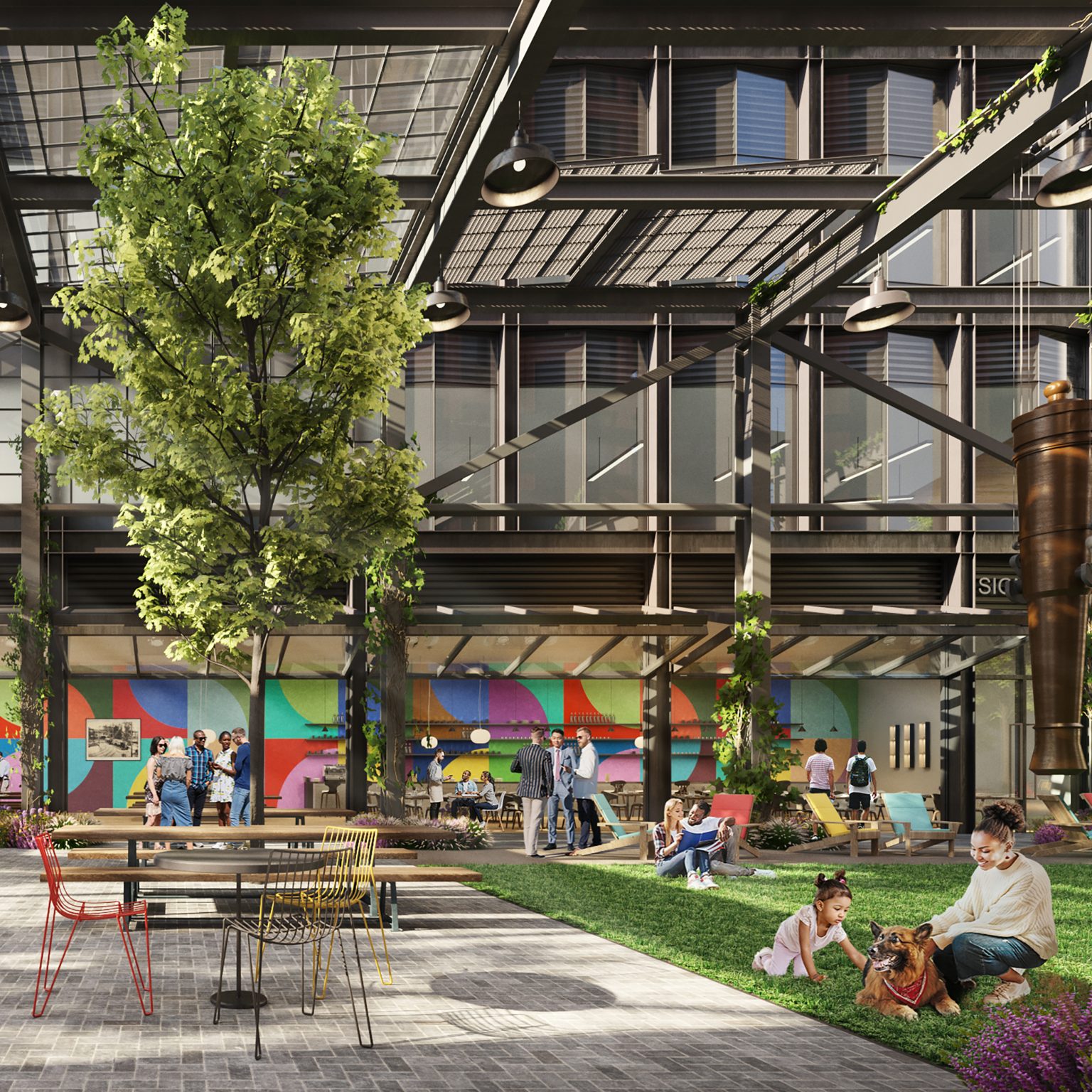 Ironworks - Colorful past. Bright future